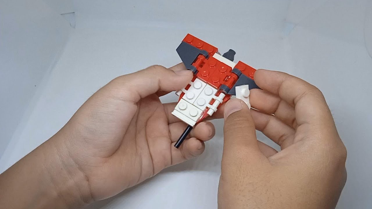 Bricks Creator DIY: Rakit Mainan Pesawat Tempur - YouTube