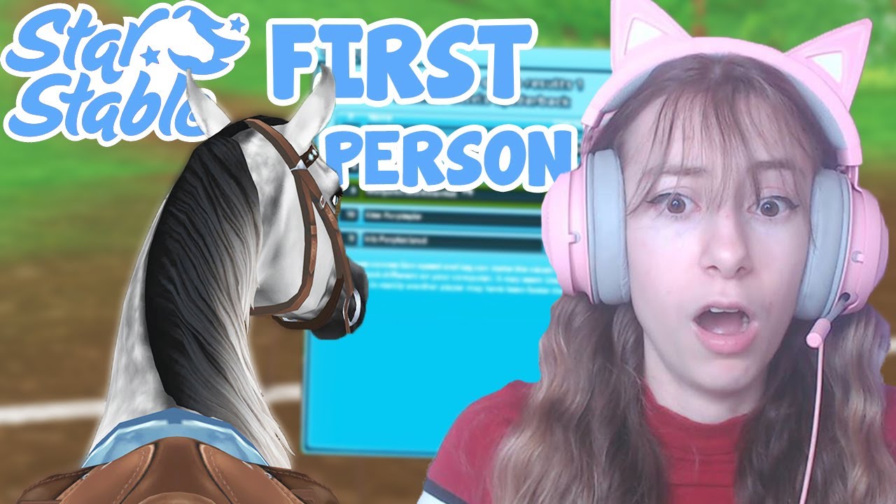 First Person MODE 😬 Championship - DID IT WORK? | Star Stable Online ...