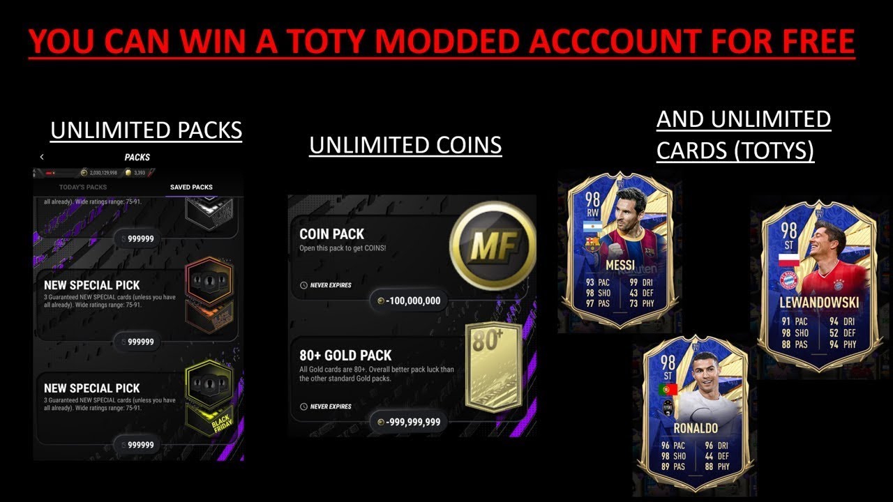 MADFUT-prime icons and packs - YouTube