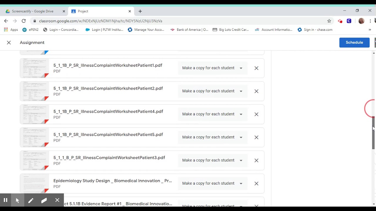 Posting Lessons and Assignments for a Week in Google Classroom - Angela ...