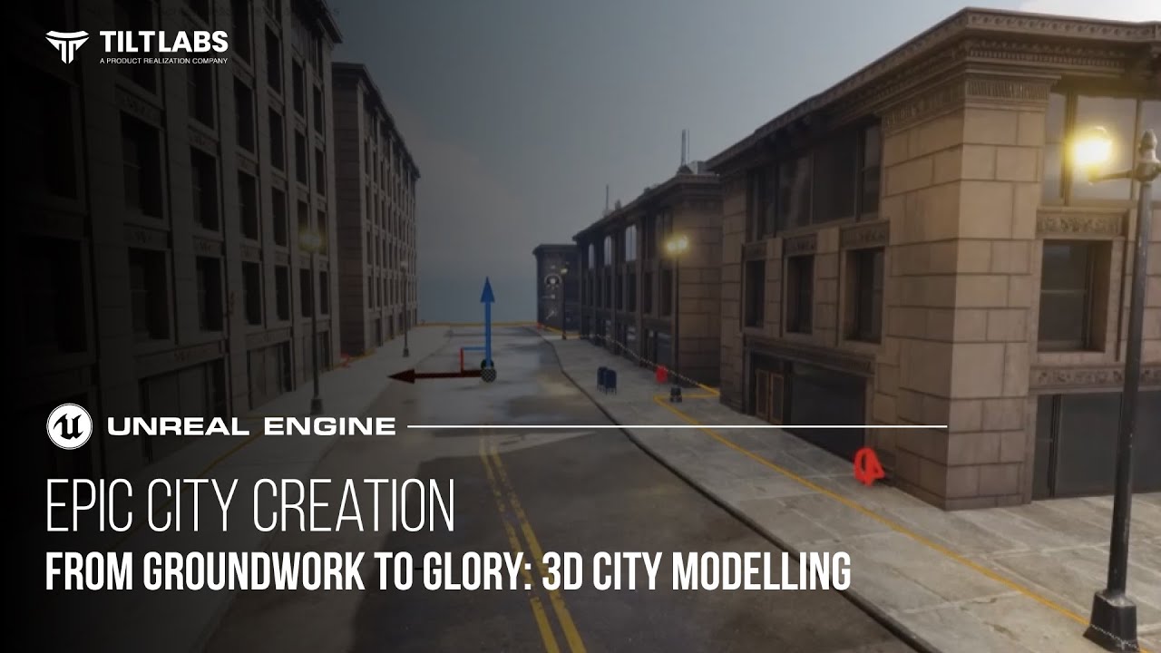 Crafting a Stunning 3D Cityscape: Previsualization in Unreal Engine ...