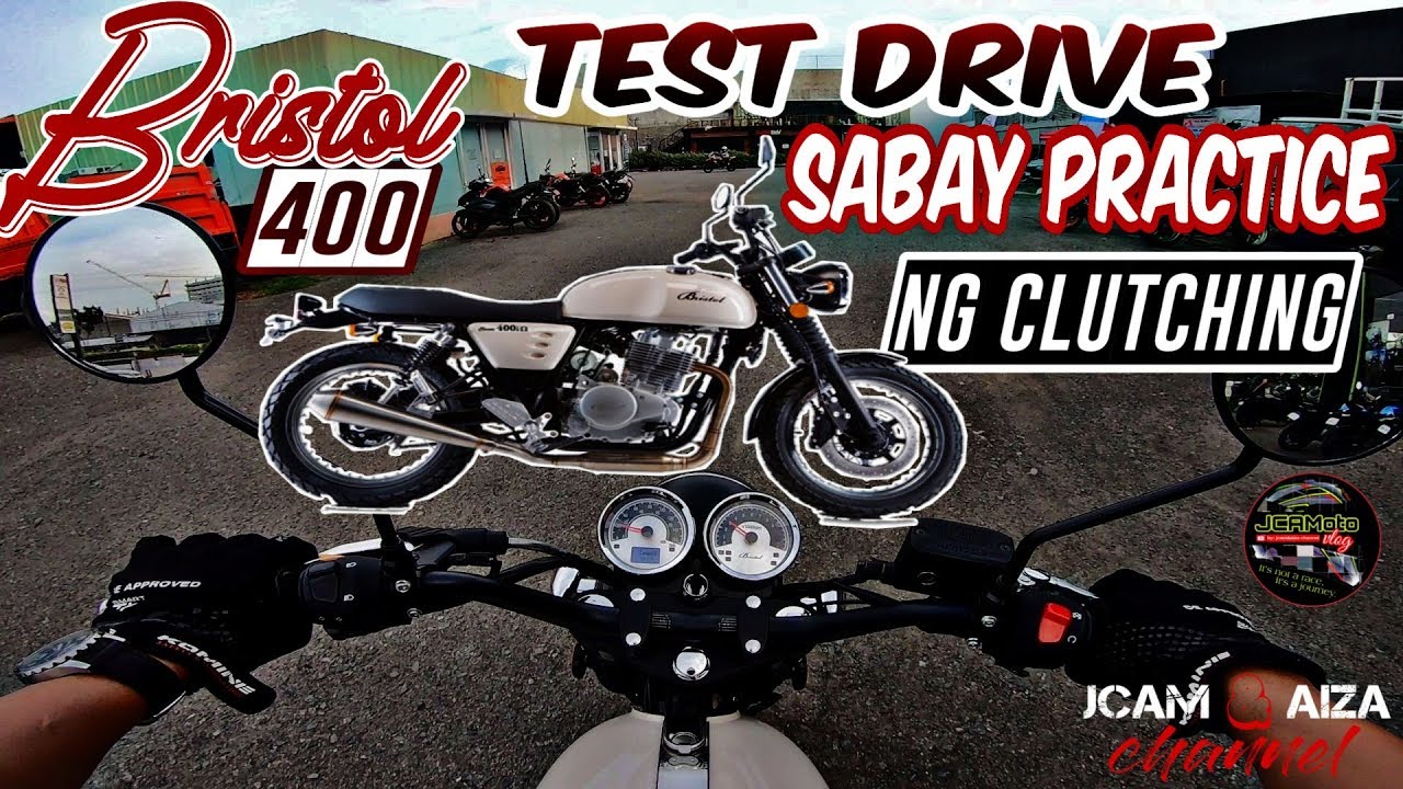 BRISTOL CLASSIC 400I OMEGA MOTORCYCLE TEST DRIVE - YouTube