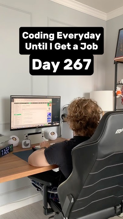 Coding Every Day Until I Get a Job: Day 267 #discipline #webdevelopment #programming #study ...