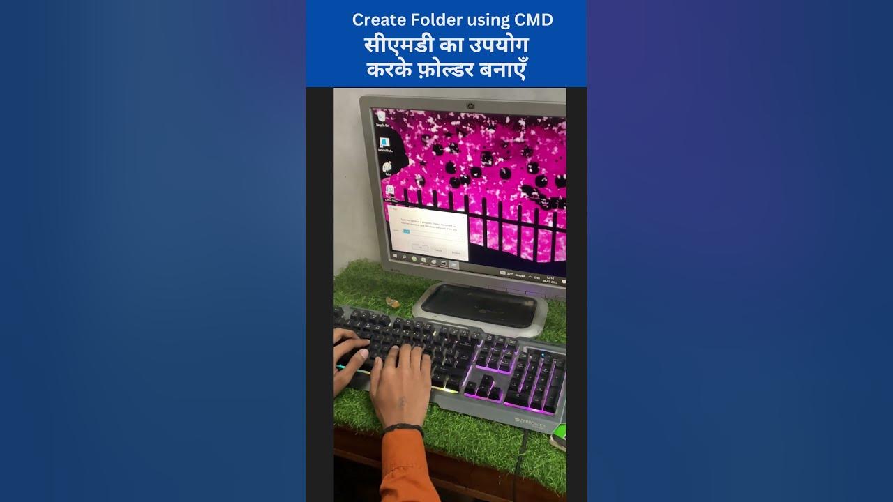 Amazing Trick To Create Folder Using Cmd Command Viral Shorts Trending Video Youtubeshorts