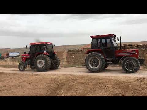 Massey 285 s Tümosan 8075 çekişmesi