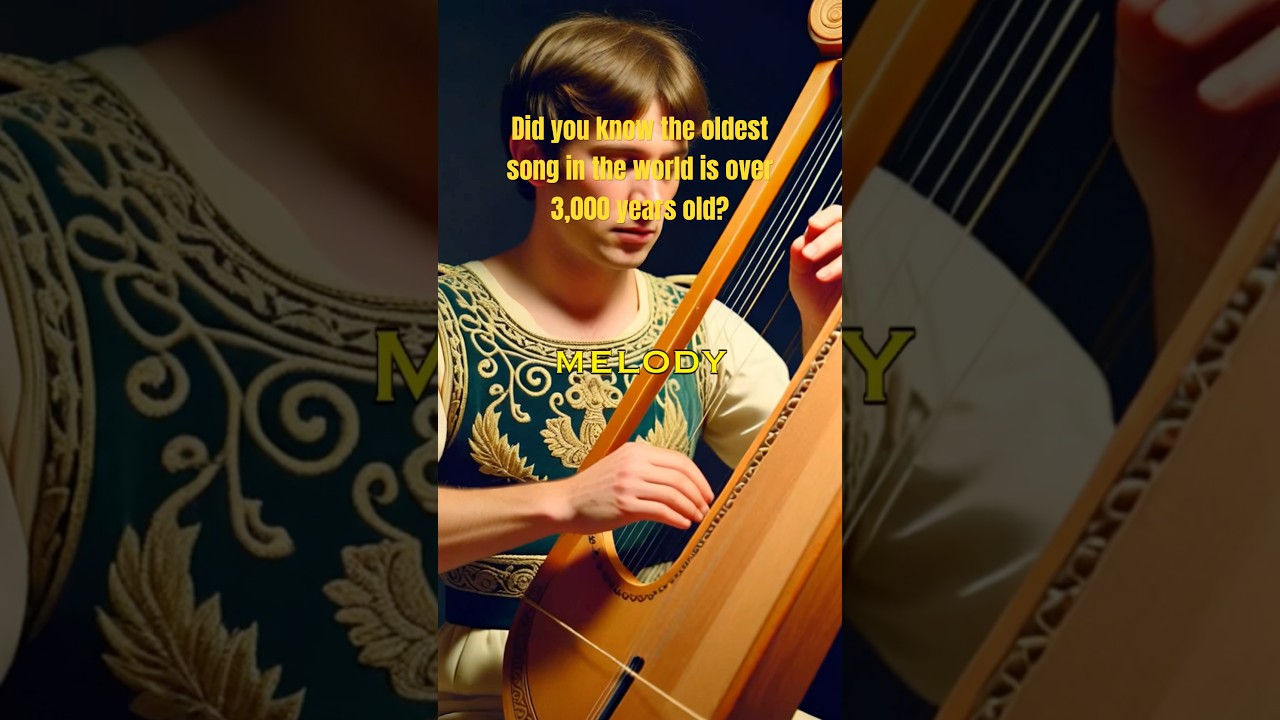 Did you know the oldest song in the world is over 3,000 years old ...
