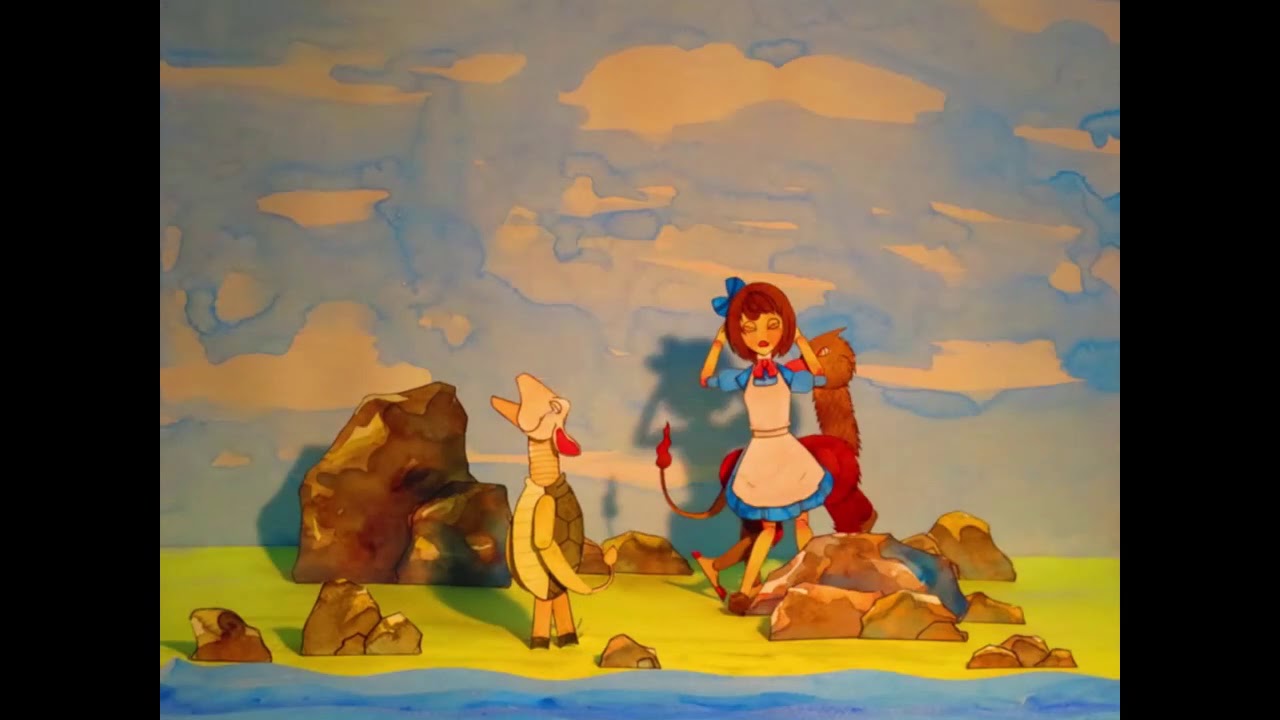 Stop motion papar Alice in Wonderland - YouTube