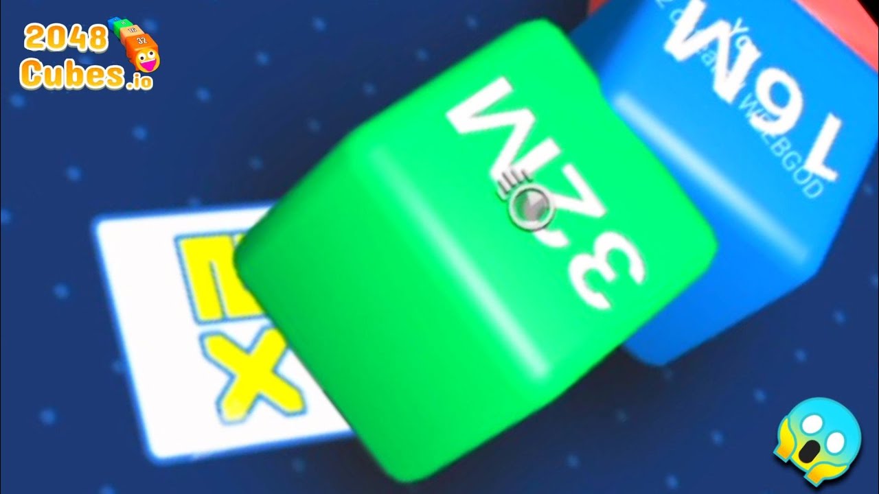 Satisfying Game 🇵🇭 Top 2 in 2048 Cubes io Gameplay - How to play? # ...