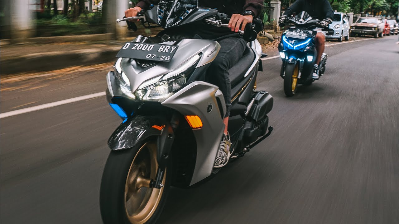 MODIFIKASI AEROX NEW SIMPLE CLEAN! - YouTube