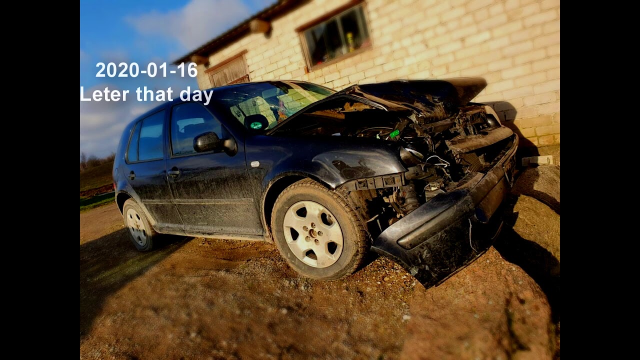 CRASH (Golf Mk4 x Yamaha Raptor 700) - YouTube