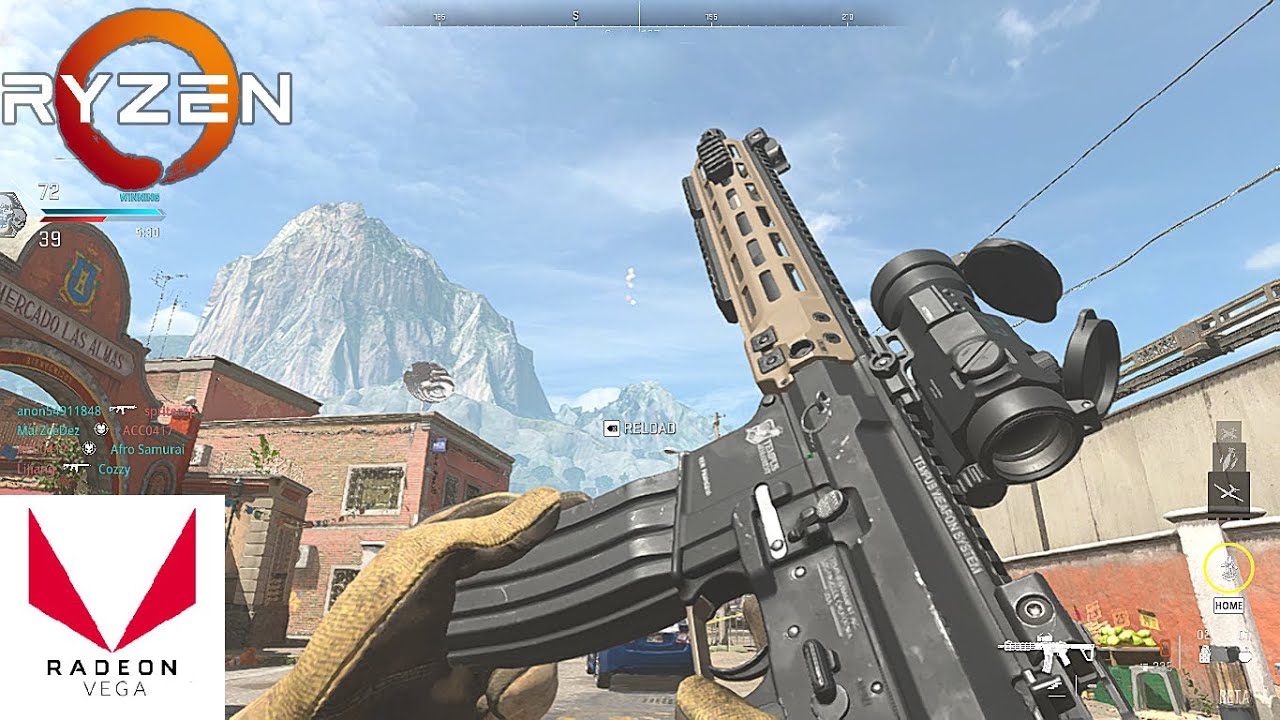 Call of Duty Modern Warfare II (2022) - AMD Ryzen 5 2500U | Vega 8 ...