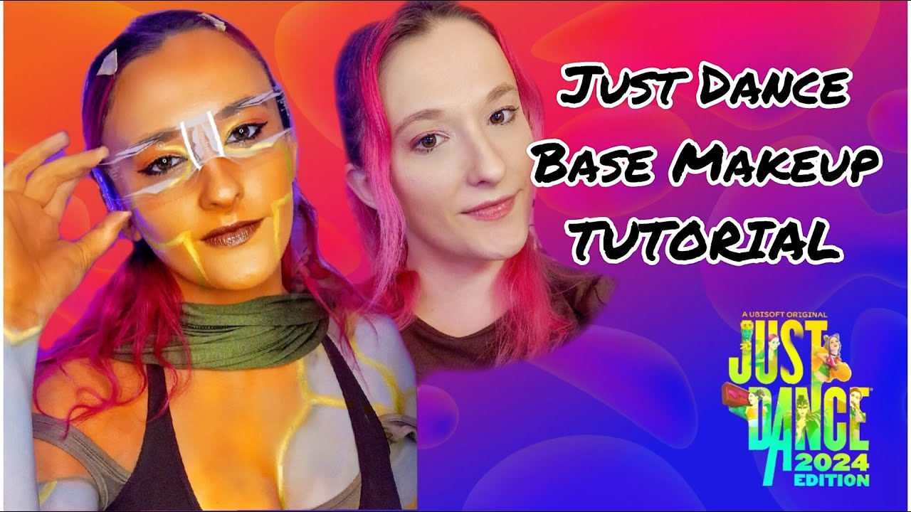 Just Dance Base Makeup Tutorial (By a Just Dance Cosplayer) - YouTube