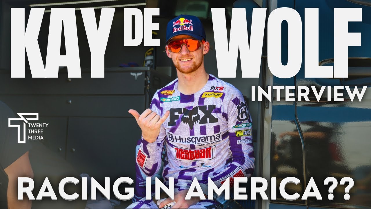 Kay de Wolf - Racing supercross in America? - YouTube