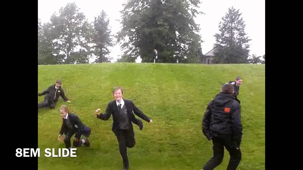 8EM Slide on senlac hill - YouTube