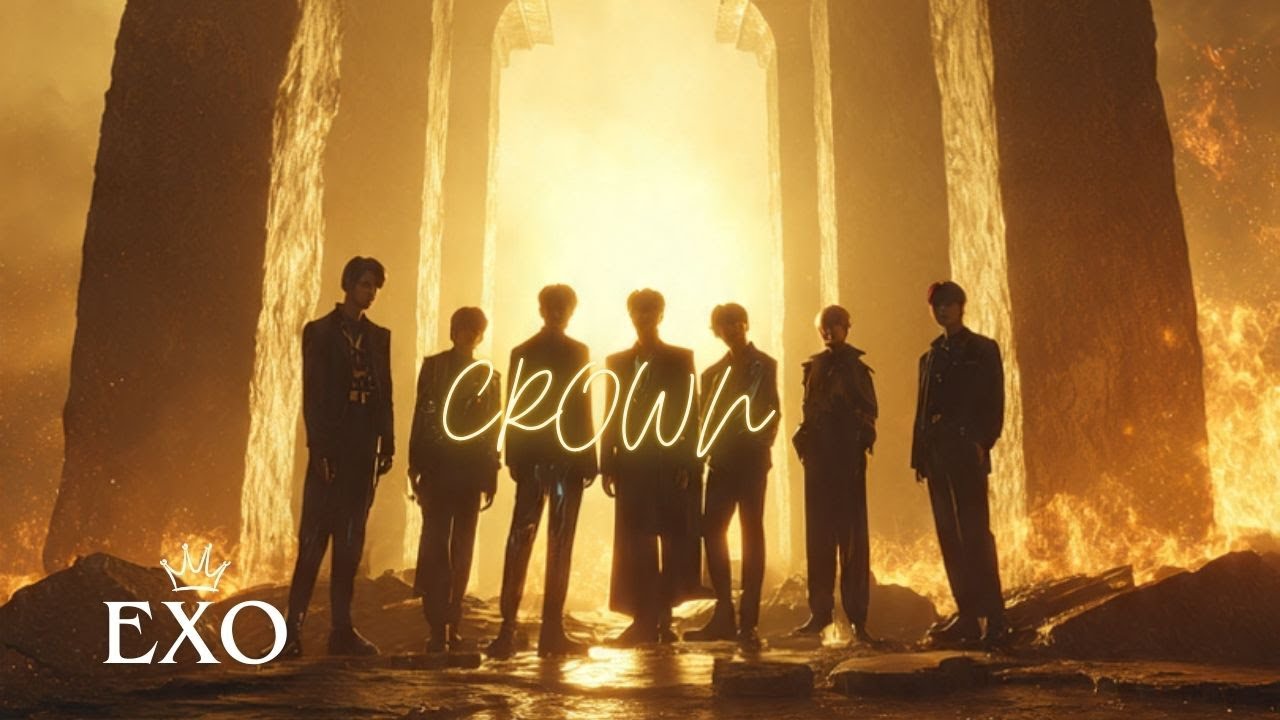 EXO 'Crown' 1990s version(엑소 Crown 가사) | blanc2blanc - YouTube