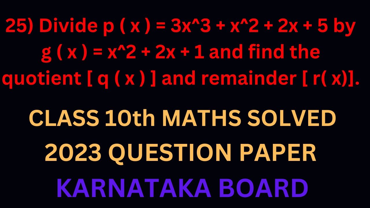 Divide P X 3x 3 x 2 2x 5 By G X X 2 2x 1 And Find The divide-p-x-3x-3-x-2-2x-5-by-g-x-x-2-2x-1-and-find-the
