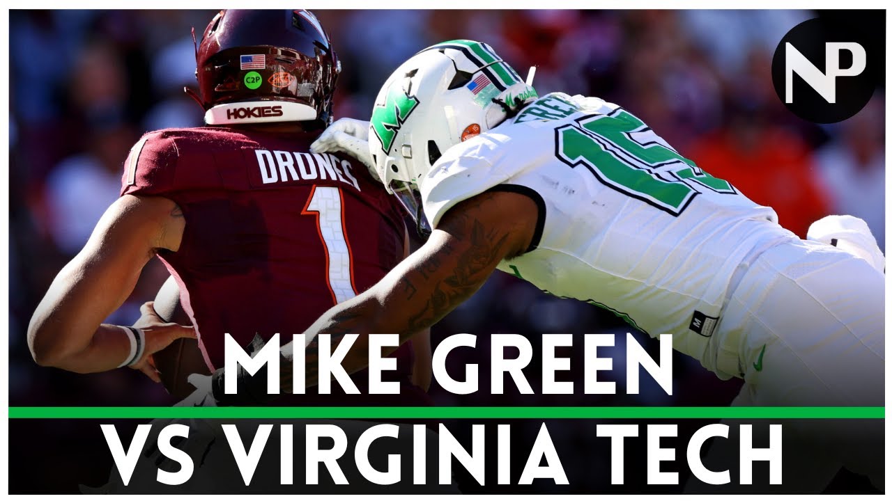Mike Green vs Virginia Tech - YouTube