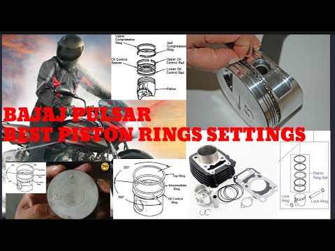 Best piston ring settings for Bajaj pulsar 150/180/220 |Bajaj pulsar ka ...