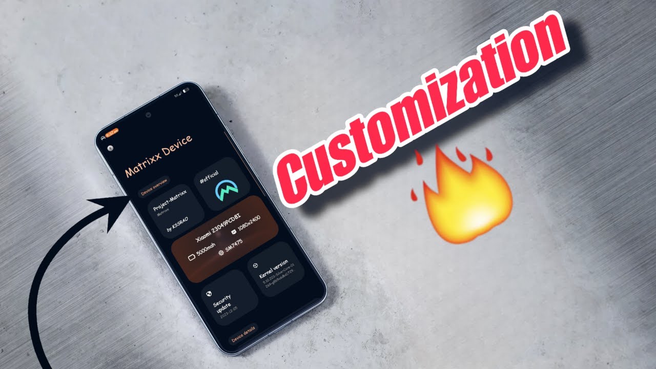 The Most Customizable Custom ROM is back: Project Matrix 10.1 ft ...
