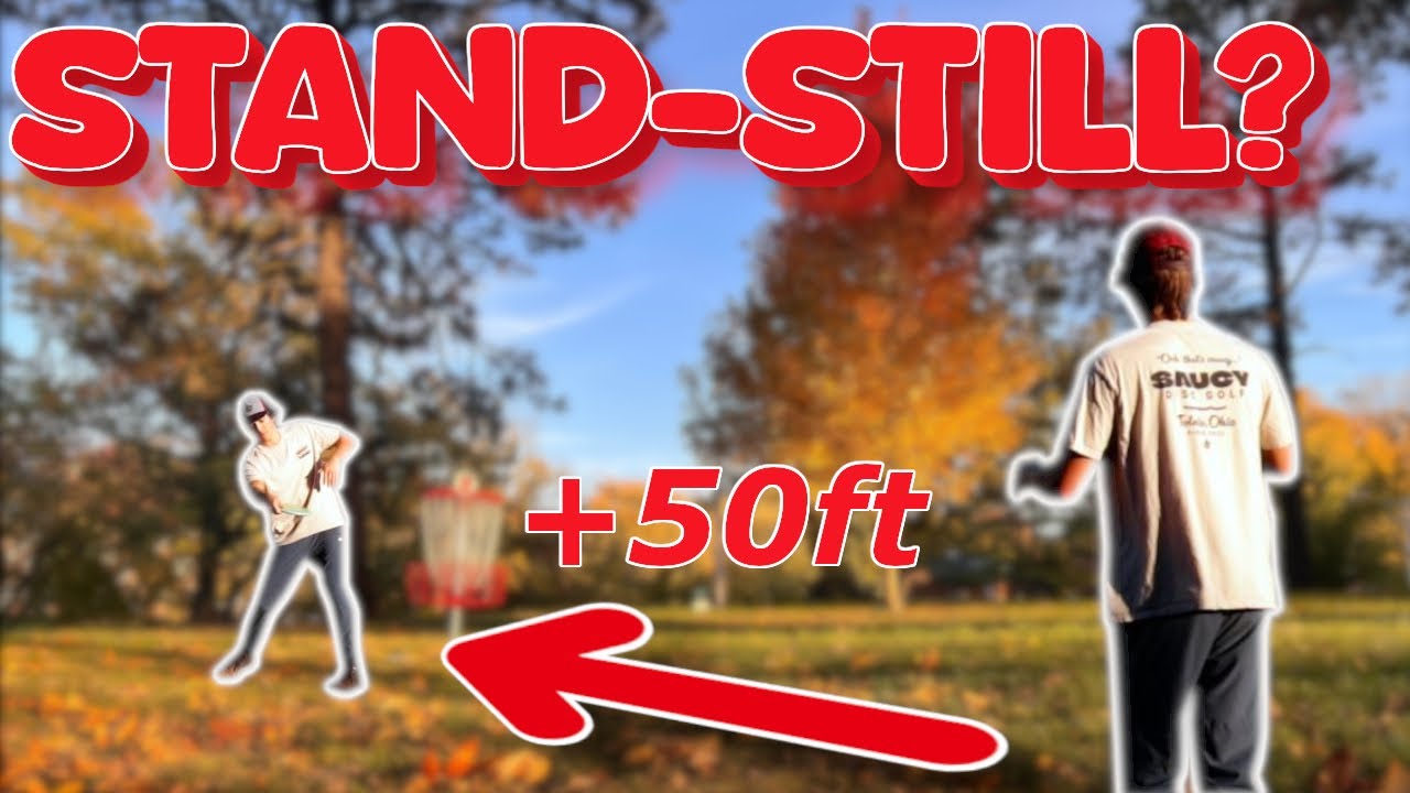 Does a run-up actually INCREASE my DISTANCE? | Disc golf field test ...