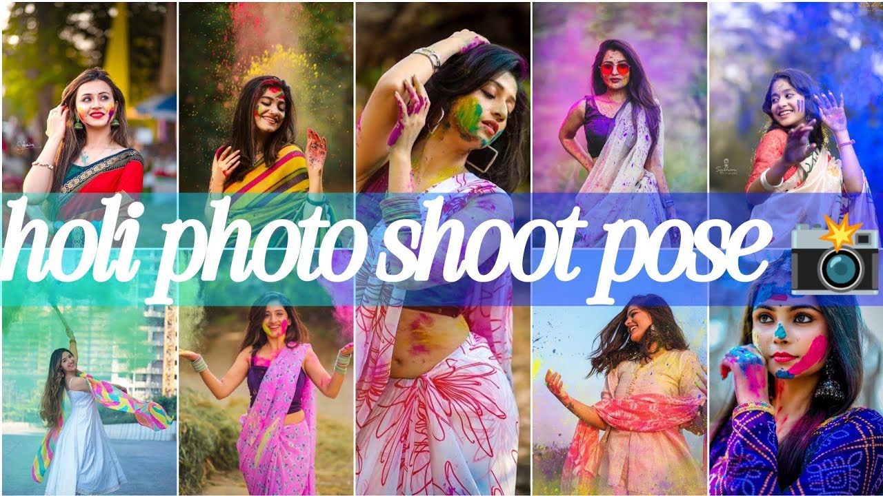 holi pose |poses for holi |#holi poses forgirls |#photography#holiposes ...