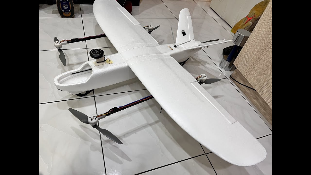 22 10 25 mini Talon VTOL Test - YouTube