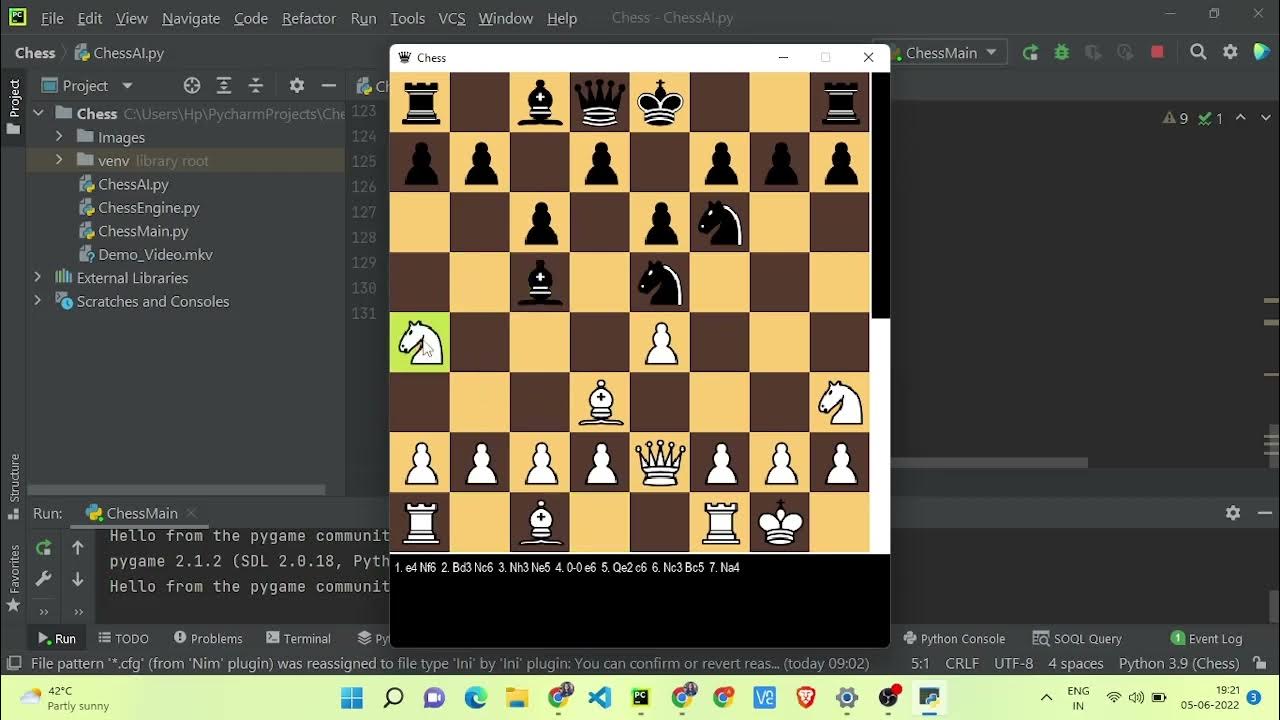 Chess AI Using Python - YouTube