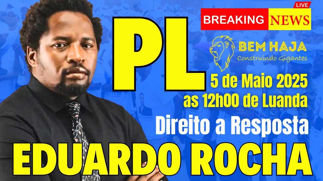 ENTREVISTA EXCLUSIVA COM O SG DO PL - EDUARDO ROCHA - YouTube