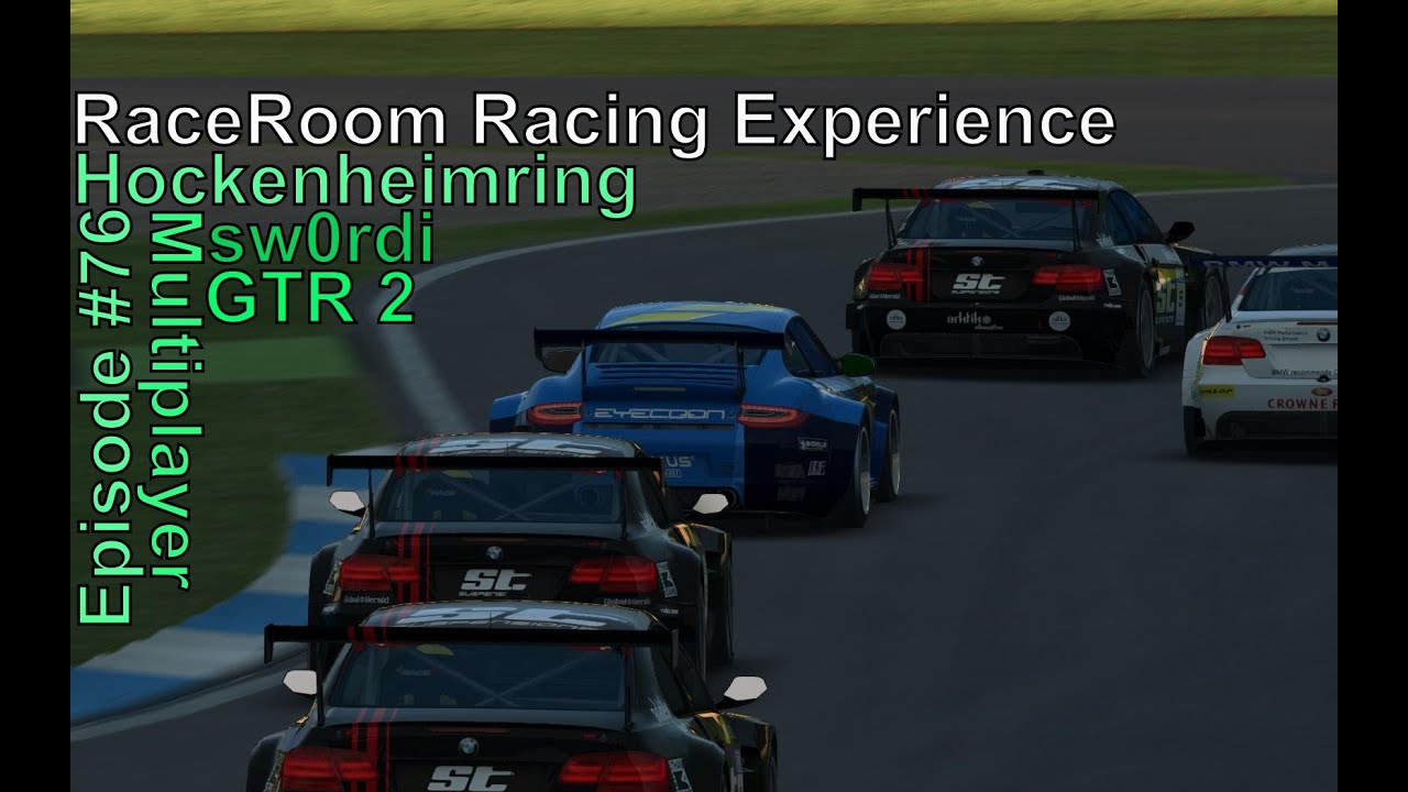 R3E Multiplayer (Alpha) #76 - GTR2 auf dem Hockenheimring - YouTube
