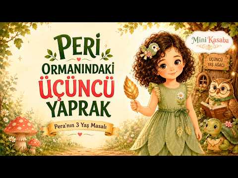 Peri Ormanındaki Üçüncü Yaprak | Paylaşma ve Dostluk Üzerine 3 Yaş Masalı