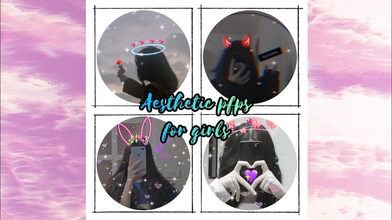 Aesthetic pfps for Girls 🌸🦋 || Pfps edited by me🎀|| Hidden face icons ...