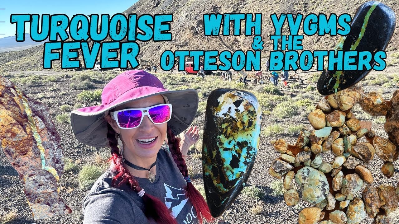 Turquoise Fever, Otteson Brother's Blackjack Turquoise Mine, Nevada ...