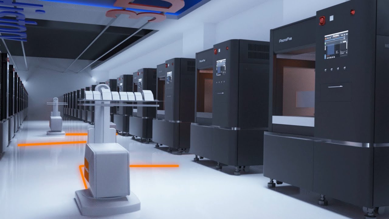 Vistar（ProtoFab） Industrial 4 0 Automated Smart Factory - YouTube