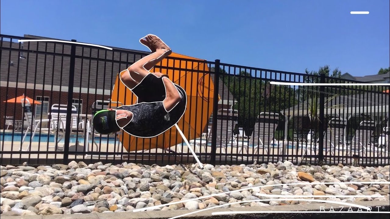 How to side flip off of things 🐠 - YouTube