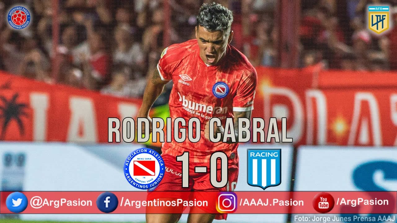 Rodrigo Cabral: "Siempre busco el gol" | LPF #02 AAAJ 1 Rac 0 - YouTube
