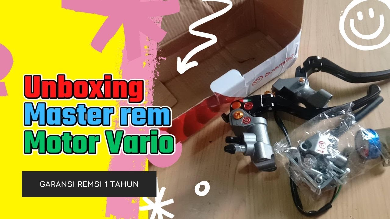 Unboxing Master rem motor vario - YouTube