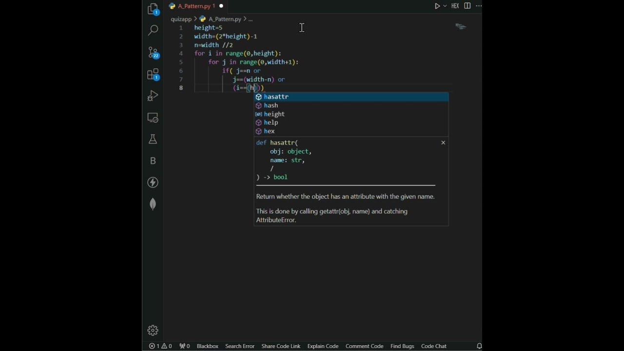 Day 1 Of Printing Alphabet A Star Pattern In Python Python Pythonprogramming Python3 Youtube 5373
