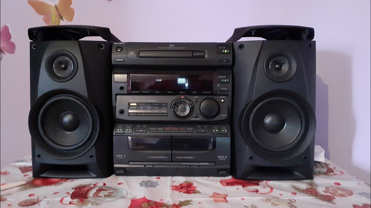 Promo Sony MHC-551 - YouTube