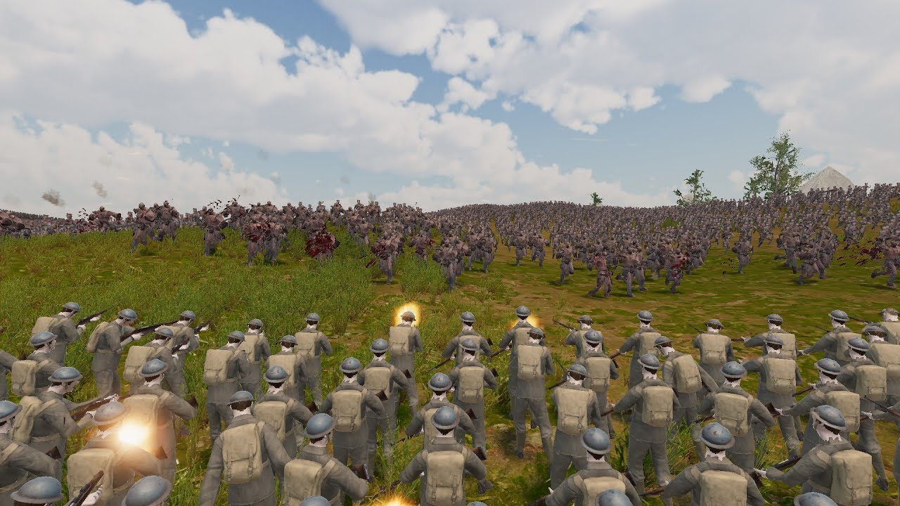 600,000 British WW1 Soldiers vs 5 Million Orcs Ultimate Epic Battle ...