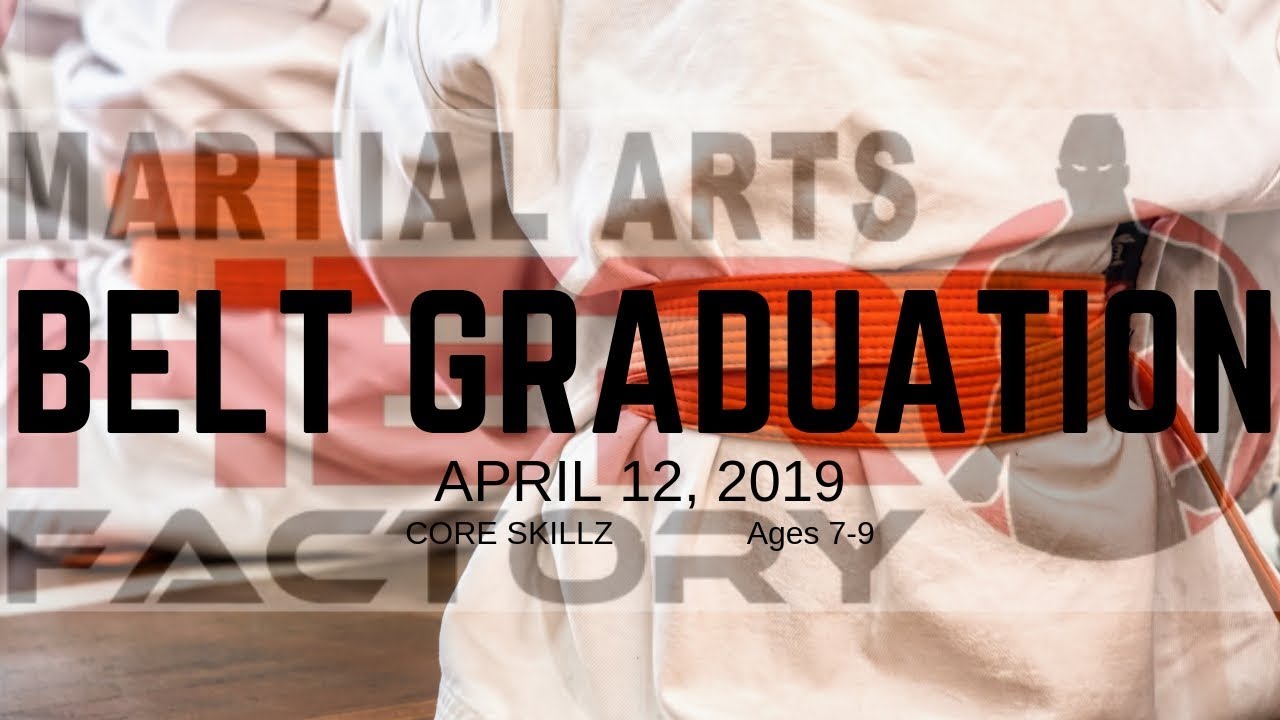Karate Belt Graduation Ceremony - YouTube