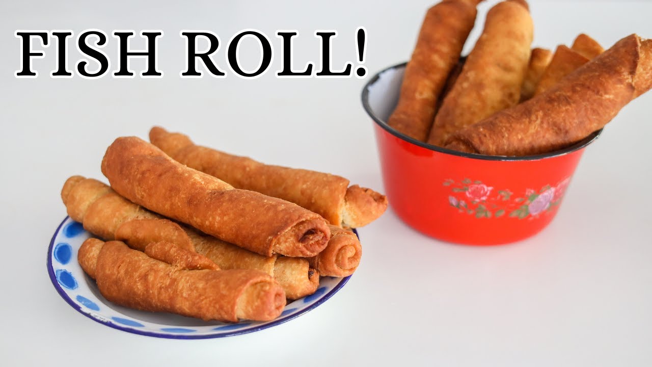 THE BEST NIGERIAN FISHROLL I'VE EVER TASTED! - YouTube