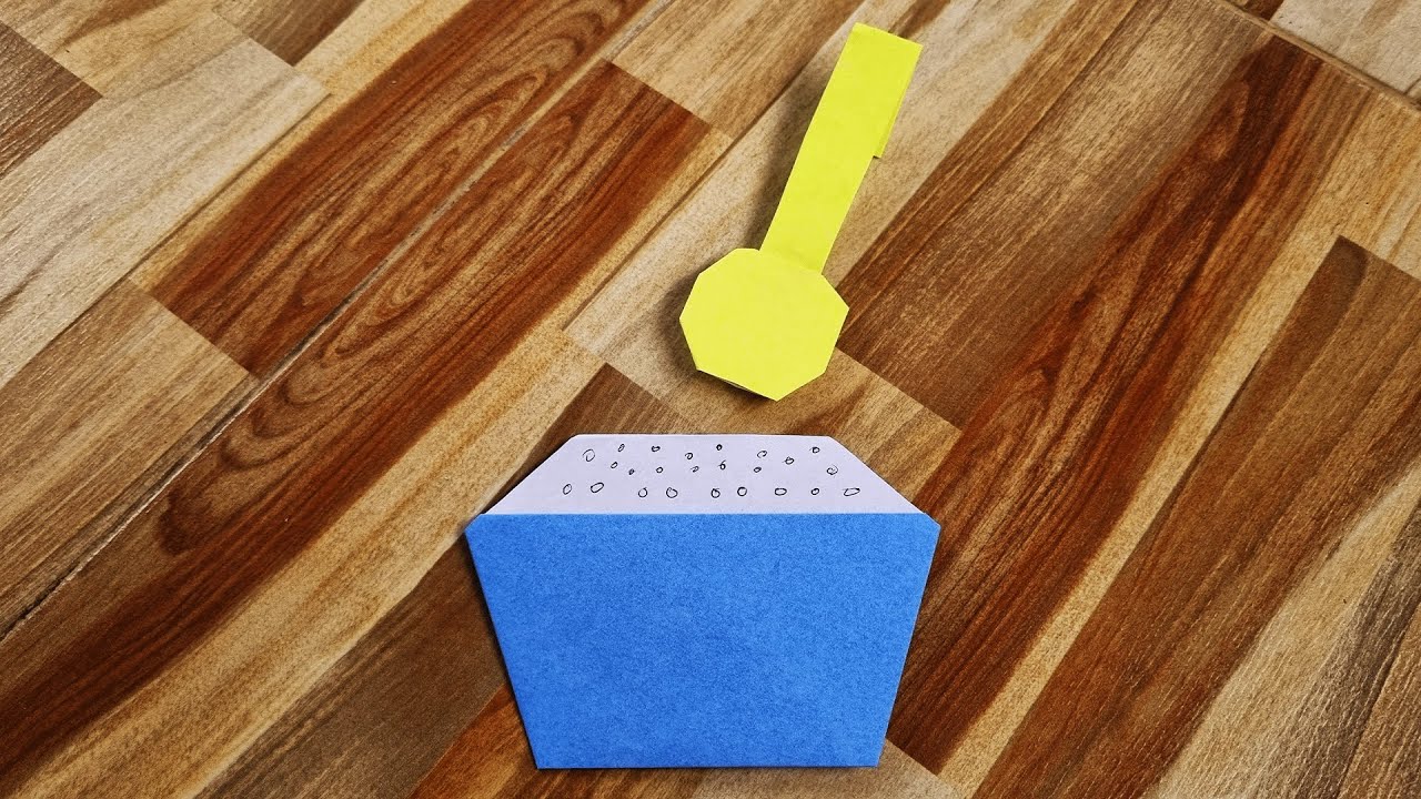 Origami Bowl Easy Instructions - YouTube