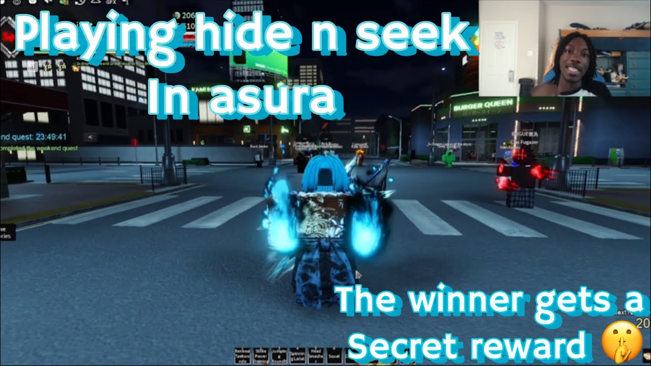 Playing hide n seek in Asura.. The winner gets a secret reward 🤫 ...