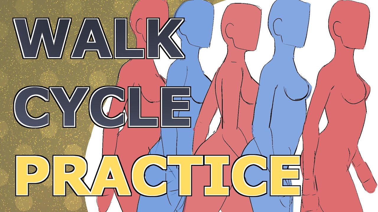 [Livestream] Walk Cycle Animation Practice (Apr 6th) - YouTube