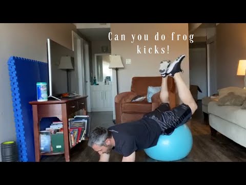Frog kicks - YouTube