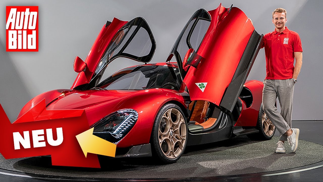 Alfa Romeo 33 Stradale (2023) | Alfa legt "das schönste Auto der Welt ...
