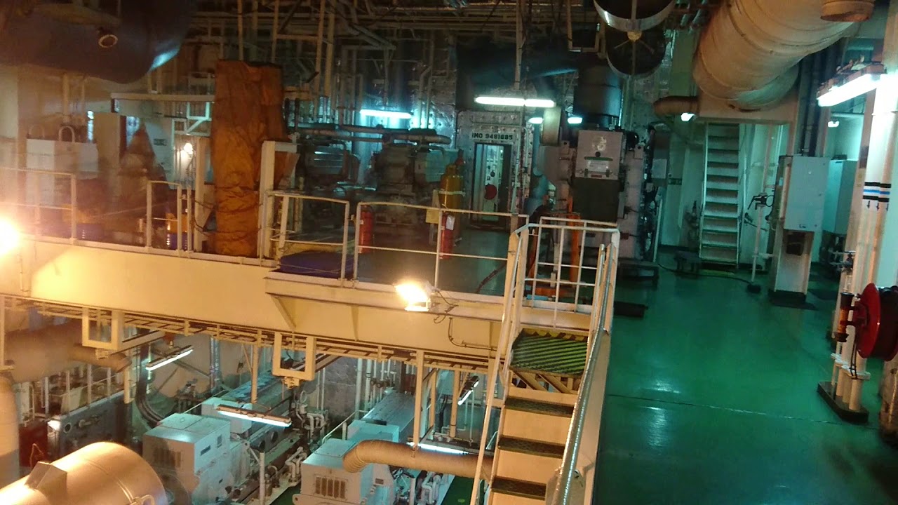 You wouldn't believe this Navy ship engine room - YouTube
