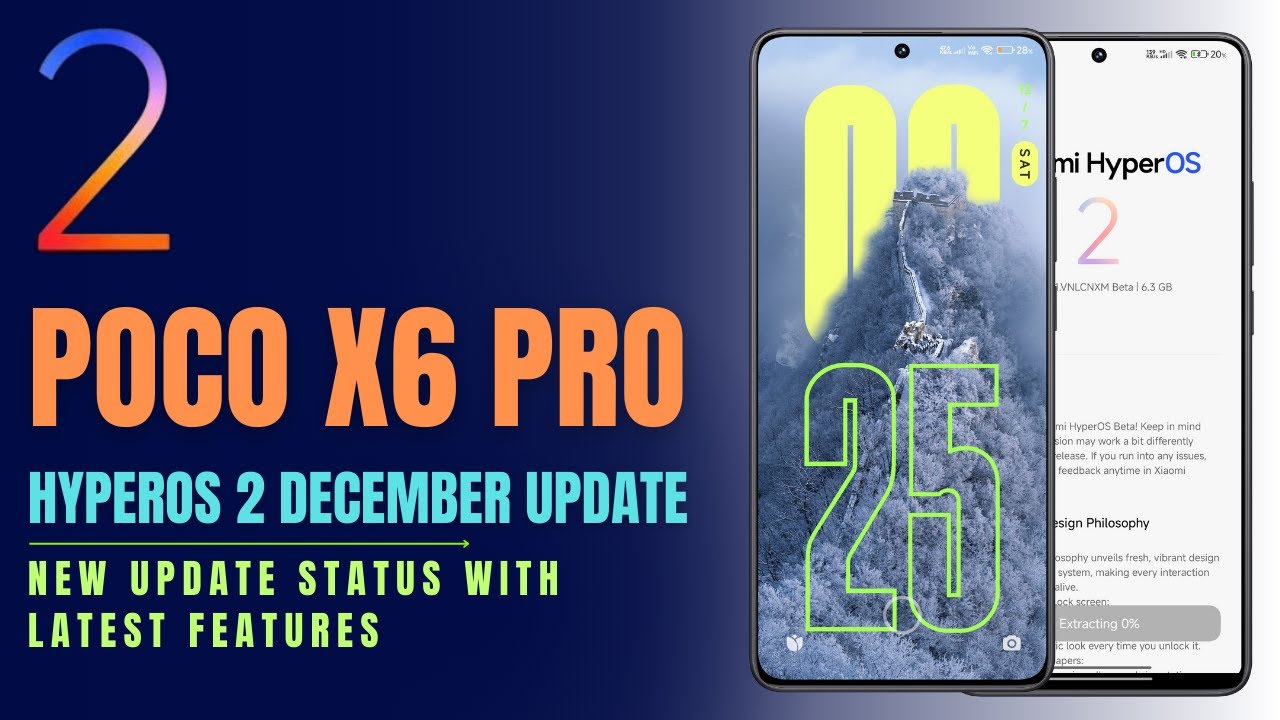 POCO X6 Pro HyperOS 2 December Update Status | New Features 😍 - YouTube