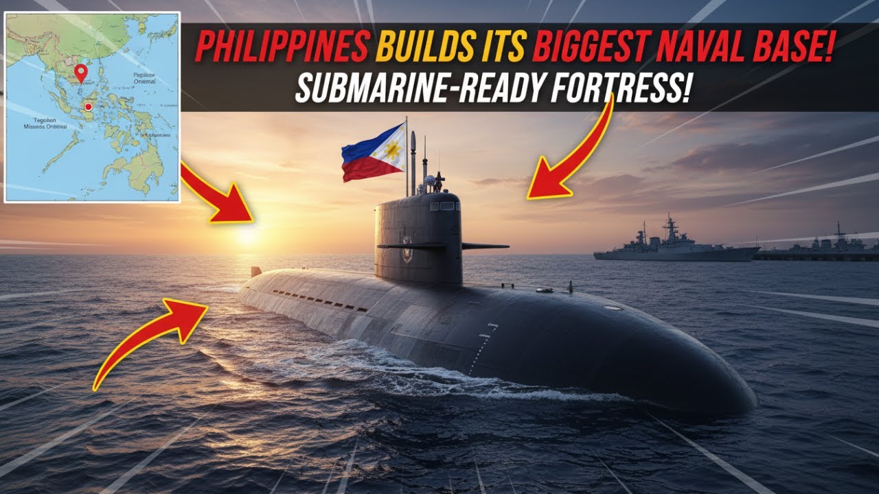 Philippines Builds a Giant Naval Base — Submarine Operations Ready in ...