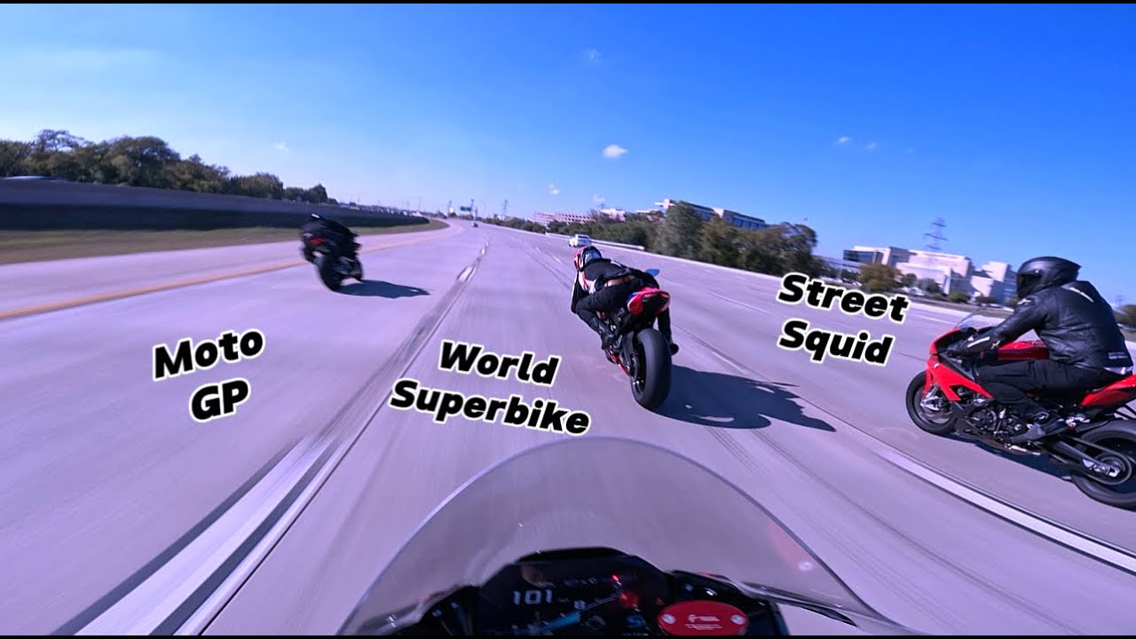 Racing The Fastest Riders In Texas | S1000RR R6 RSV4 R1 FIREBLADE RR-R ...